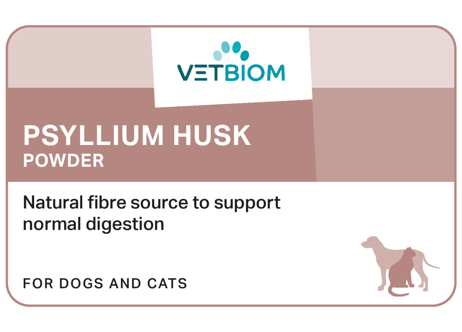 Vetbiom psyllium husks dog cat - vetbiom.com